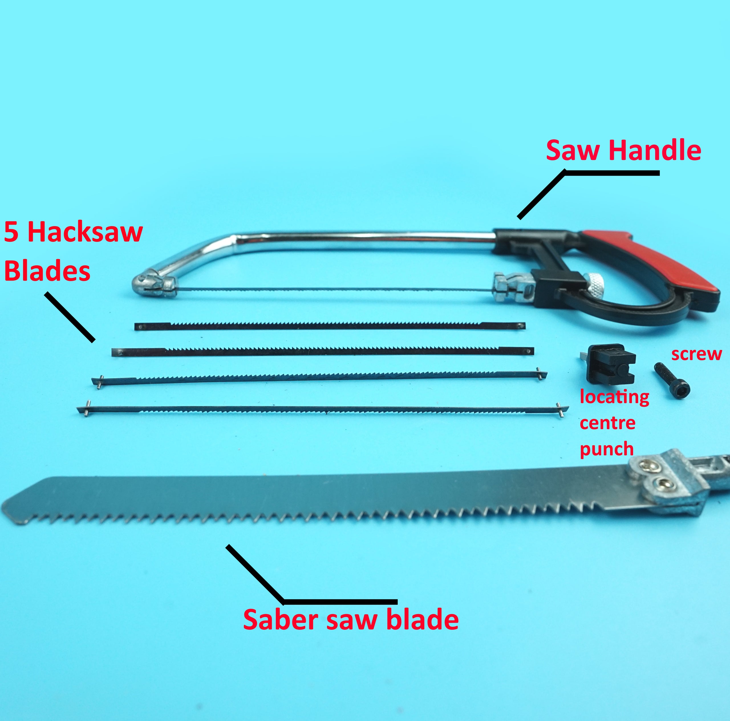 Multiple purpose hacksaw saw set saber handle pipe timber hand tools ...